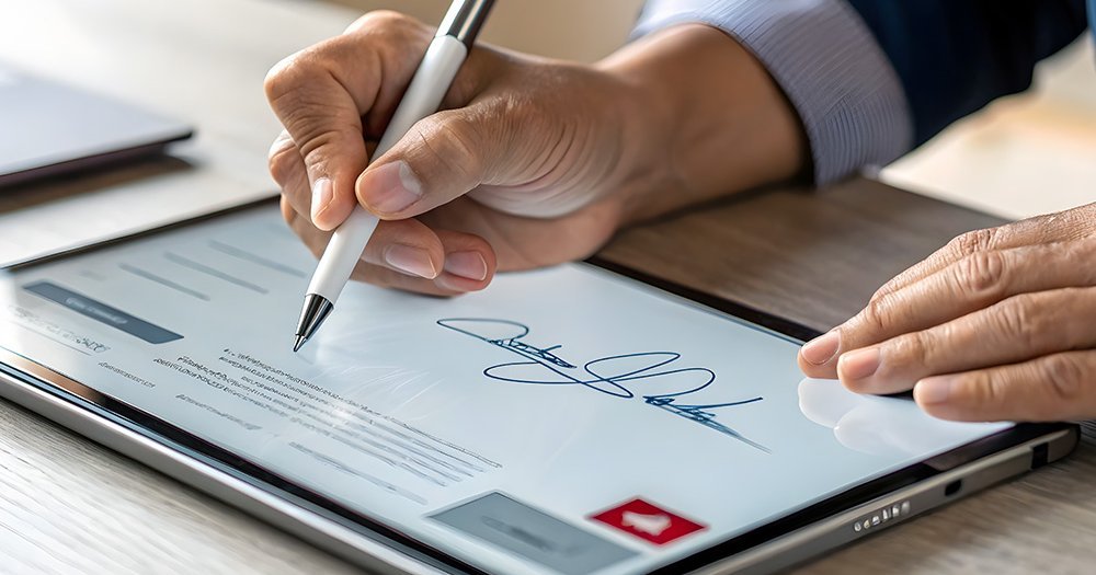 Verträge digital unterschreiben - So gelingt es rechtskonform